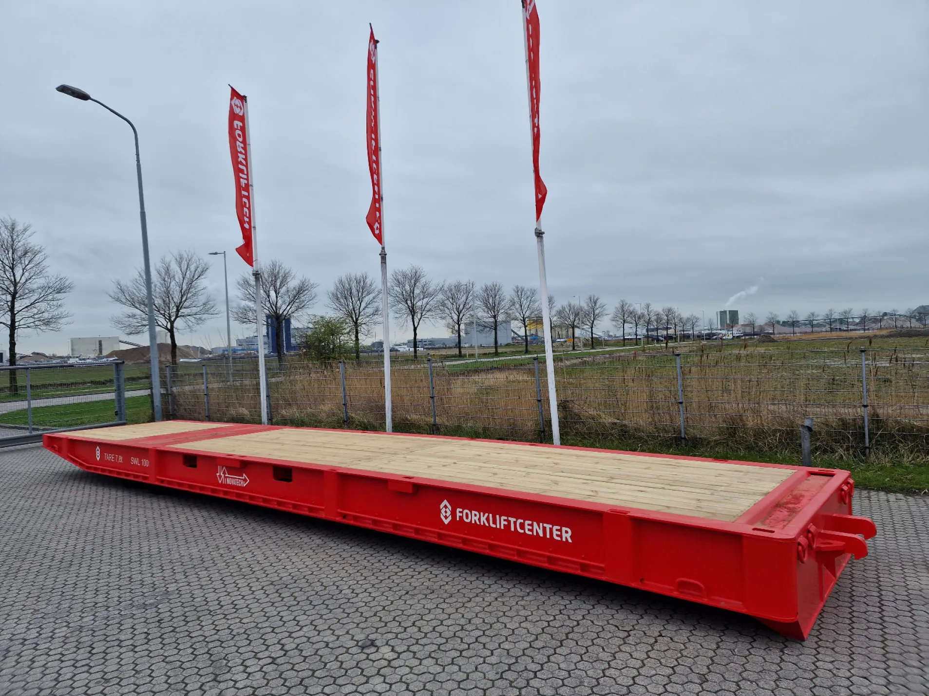 Novatech - Roll Trailer 100T-40FT